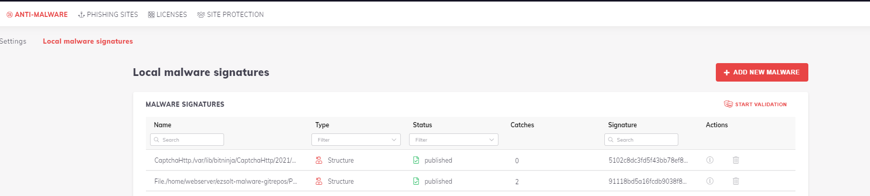 How to add malware signatures to the BitNinja Malware database ...