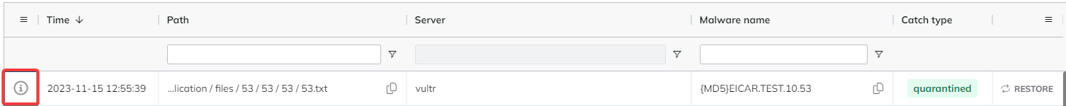 The Defense Robot module adds malware signatures – BitNinja Knowledge base
